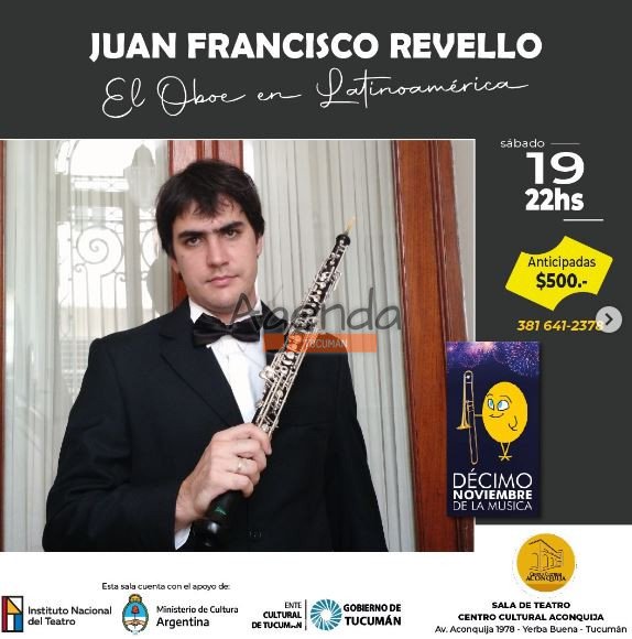 19 de Noviembre | Juan Francisco Revello: El oboe en Latinoamérica ...
