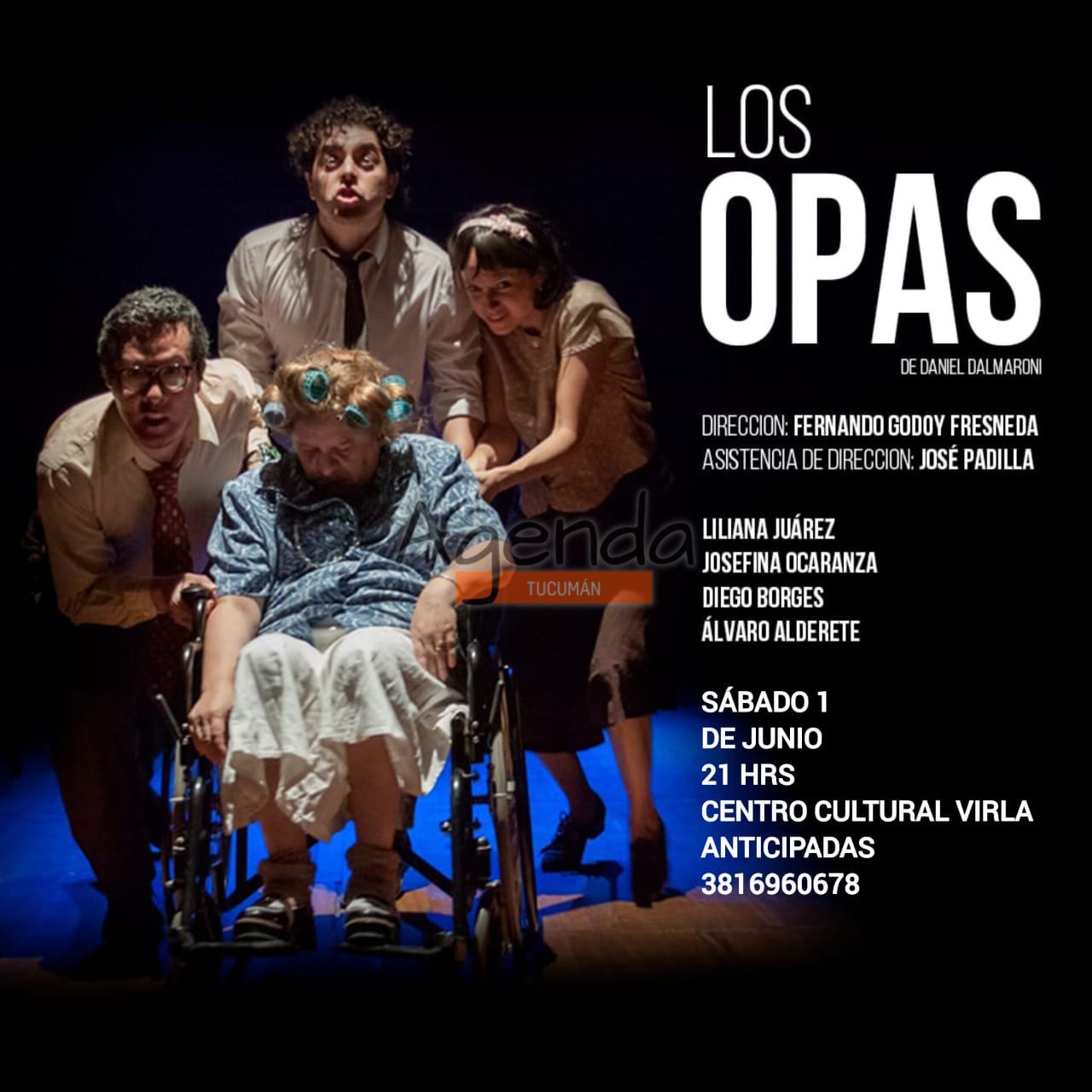 01 de Junio | Los Opas, en el Virla - Agenda Tucumán | Eventos Tucumán