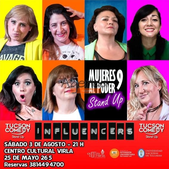 03 de Agosto | Mujeres al poder 9: influencers, en el Virla - Agenda ...