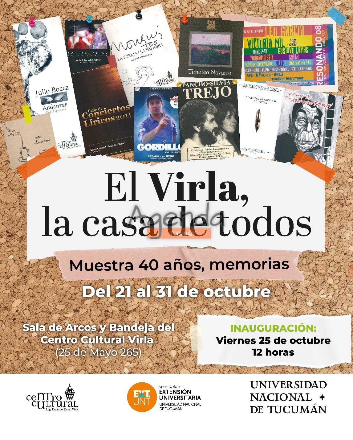 23 al 31 de octubre| Por los 40 años del Virla, muestra “El Virla, la ...