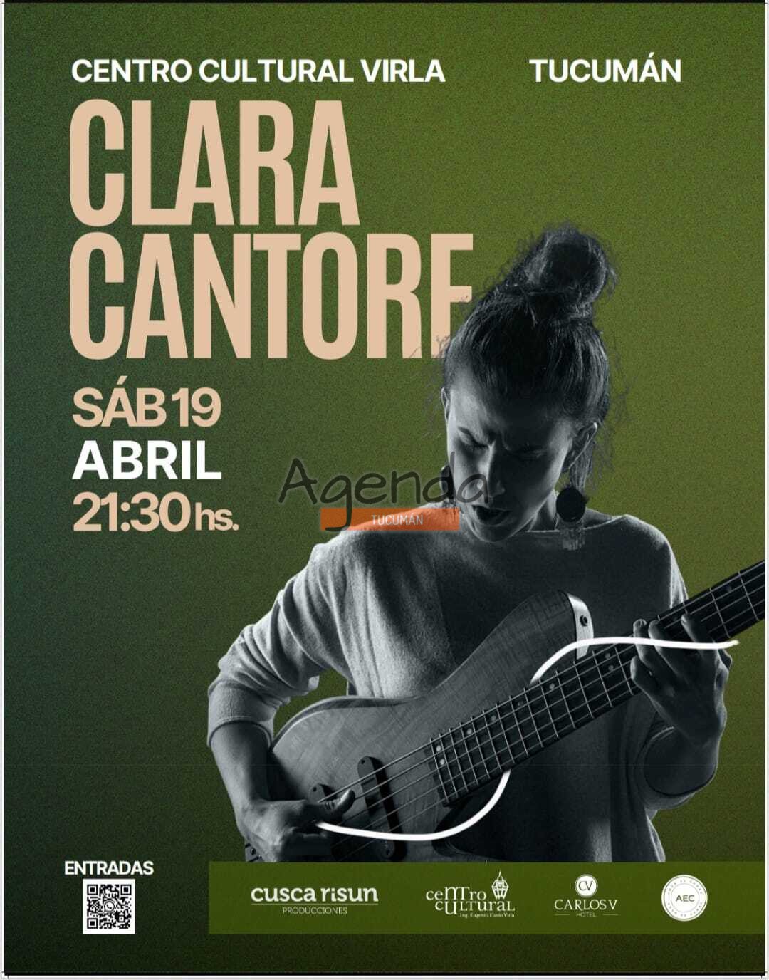 19 de Abril | Clara Cantone, en el Virla - Agenda Tucumán | Eventos Tucumán