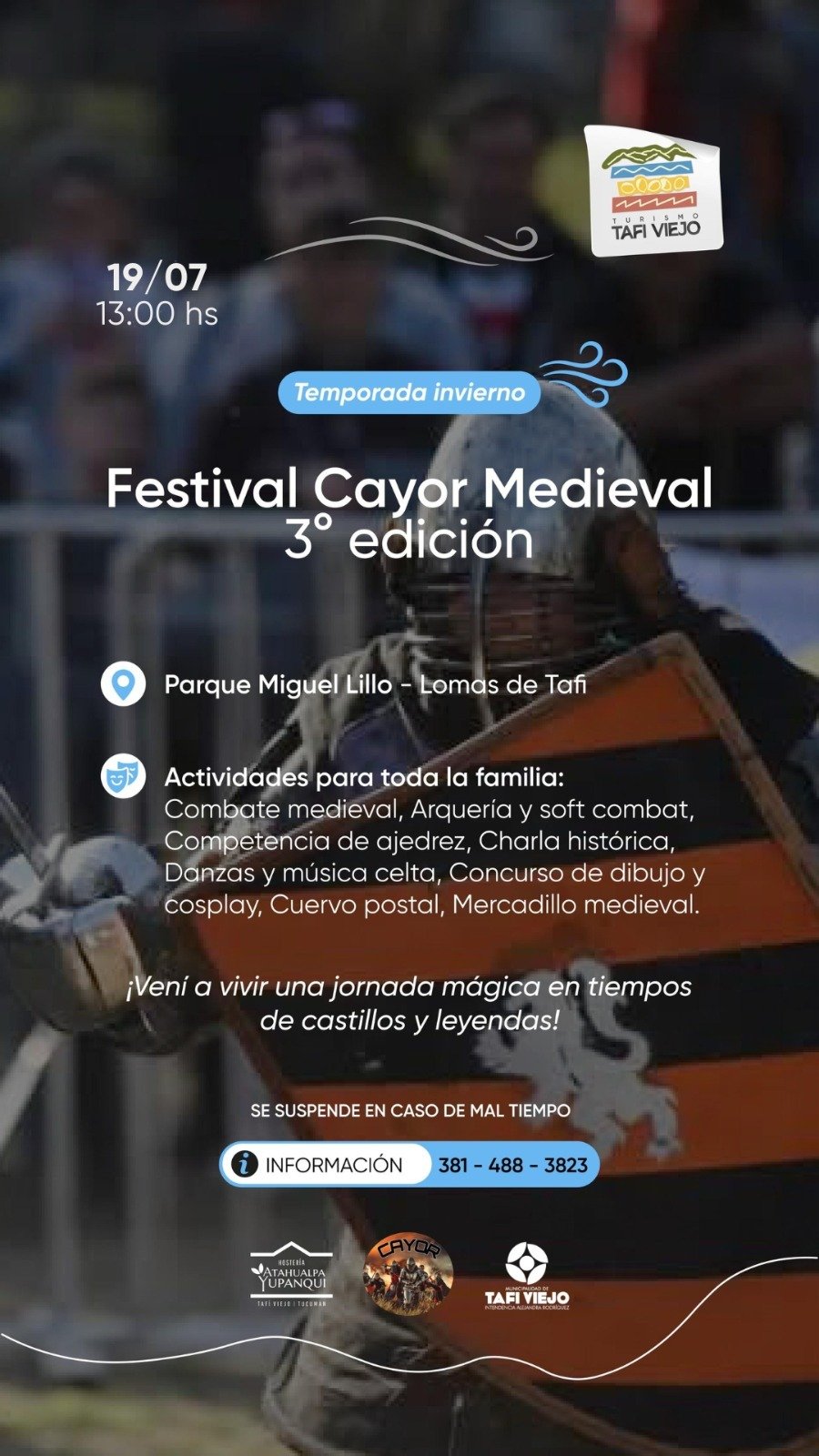 19 de Julio | Festival Cayor Medieval – 3° edición en el Parque Miguel ...