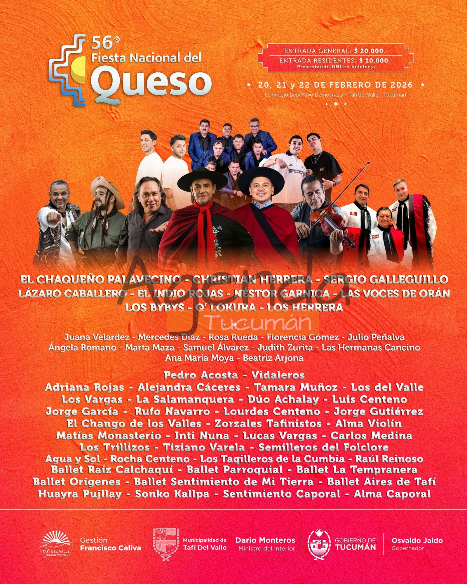 20, 21 y 22 de Febrero | Fiesta Nacional del Queso 2026 en Tafí del ...