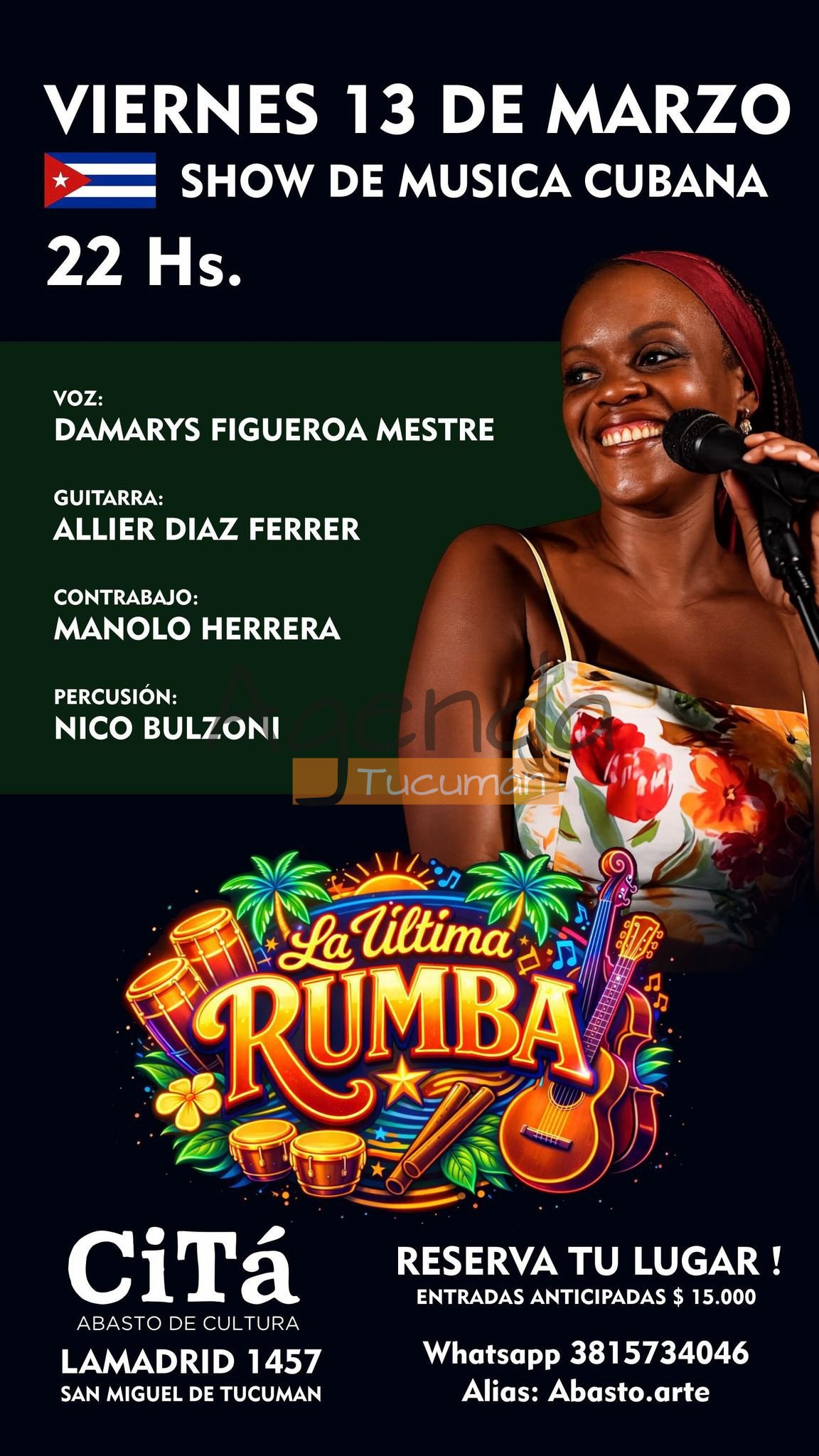 13 de Abril | Llega una noche de música cubana en CiTá con “La Última ...